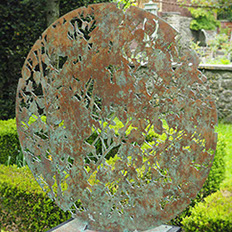 Contemporary wall and garden sculpture inspired by nature I Ian Turnock ...